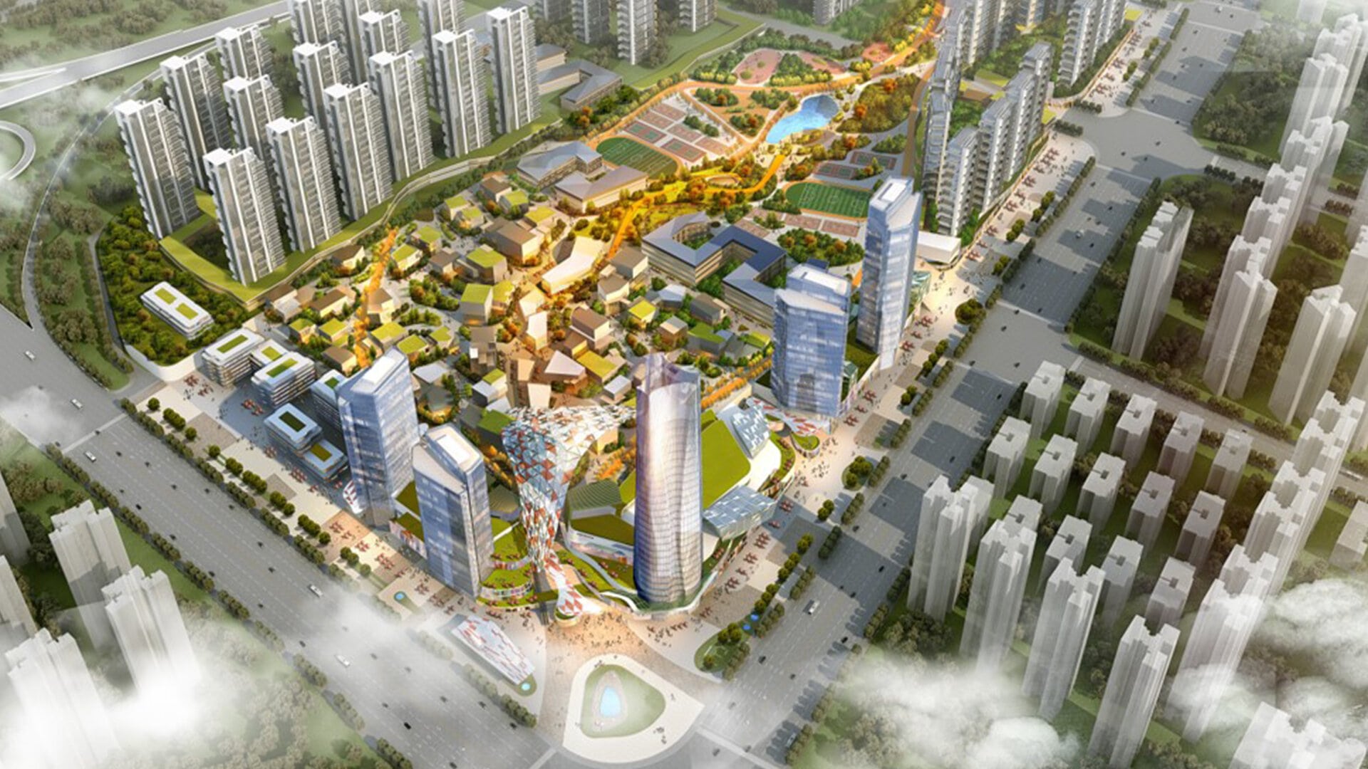 Vanke Nanning Pingle Boulevard Masterplanning & Concept Design---Urban ...