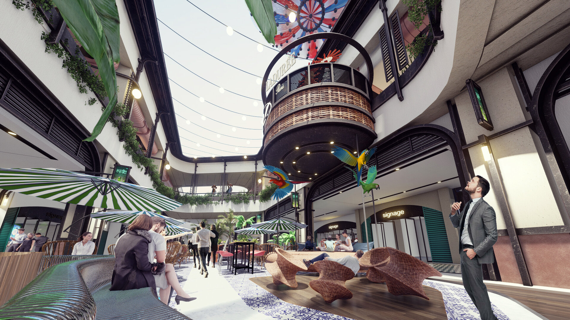 Vanke Xiamen Jimei Park Mall---Interior-L&P Architects: Professional ...