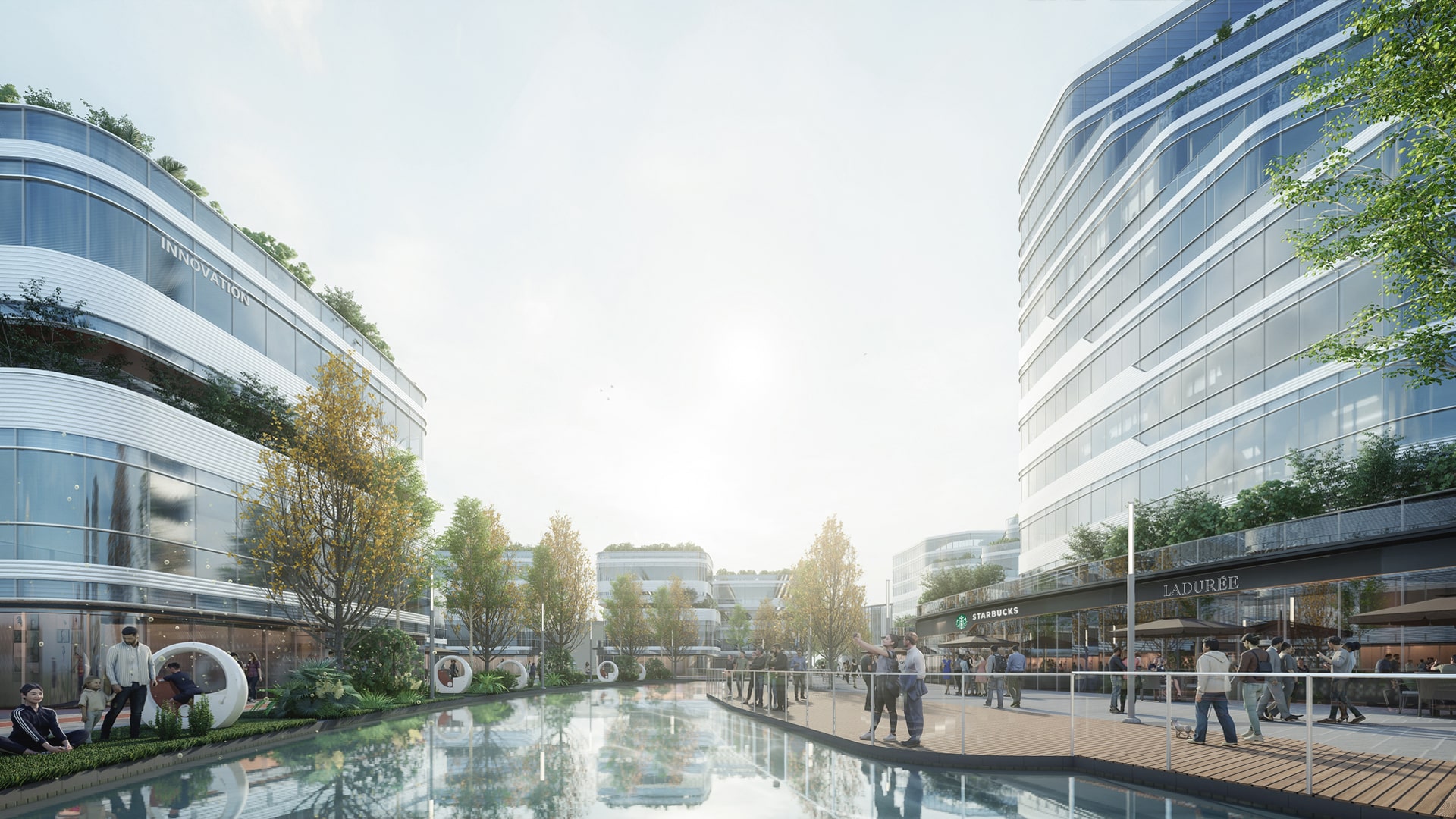 Chengdu Jiangxi Future Intelligence Park---Architectural-L&P Architects ...